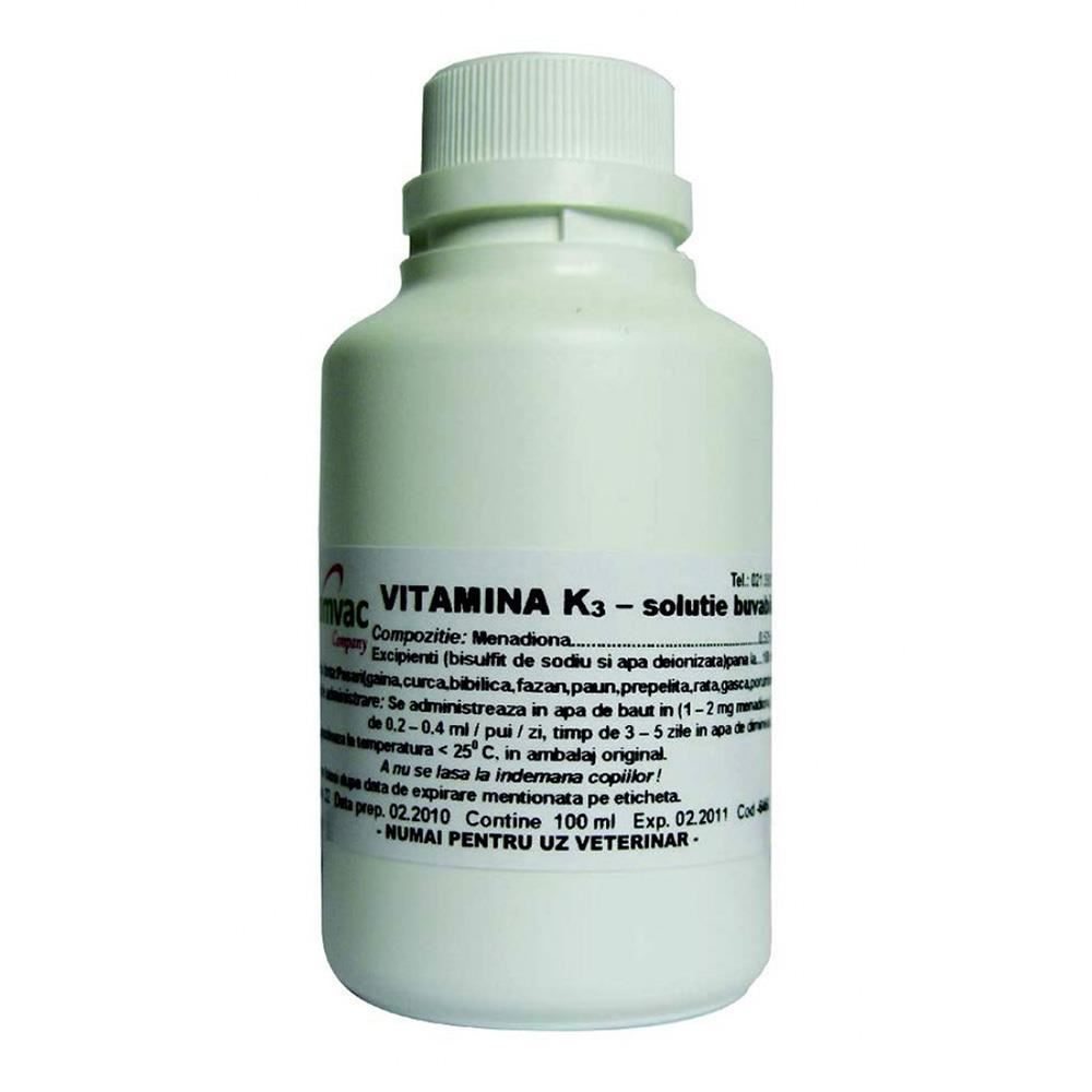 VIT. K3 1L - solutie buvabila, se recomandă ca supliment vitaminic la ...