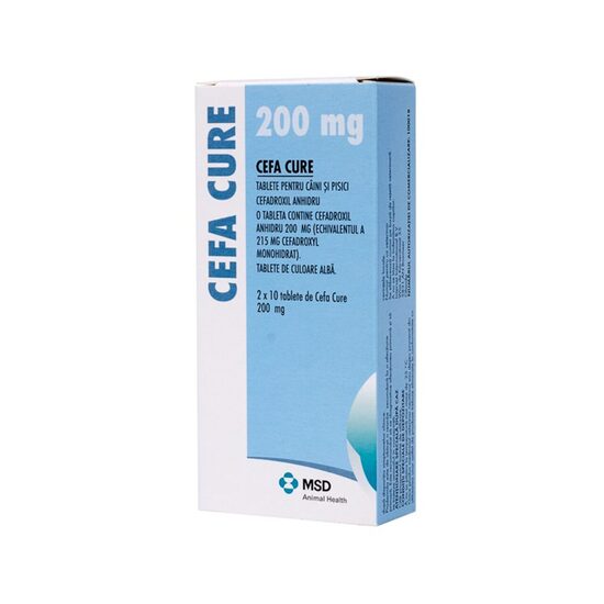 CEFA CURE 200 mg 20 tbl - recomandat in tratamentul infectiilor locale ...