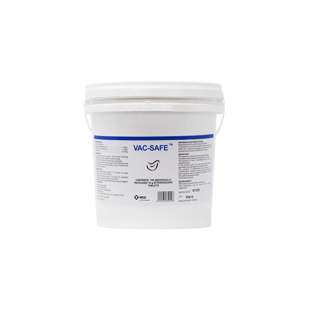VAC-SAFE DECHLOR 100 tbl - Neutralizeaza nivelul de clor din apa ...