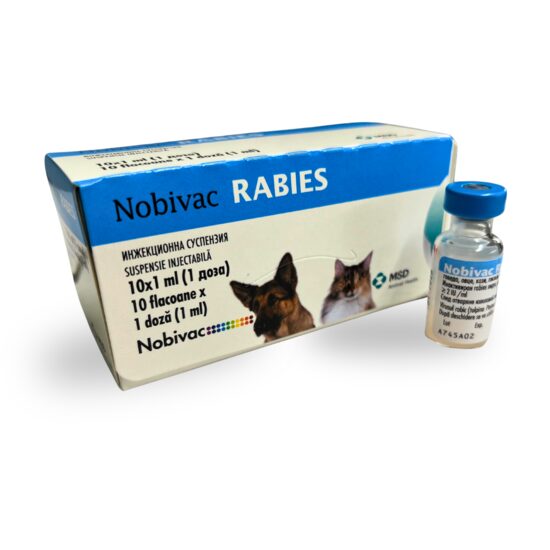 NOBIVAC RABIES 1 dz - pentru imunizarea activa impotriva rabiei a ...
