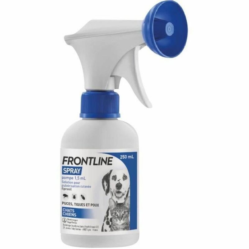 FRONTLINE SPRAY 250 ml - spray utilizat impotriva puricilor, capuselor ...