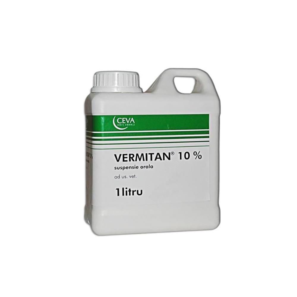 VERMITAN 10% 1 L - recomandat la bovine, ovine, caprine, rumegatoare ...