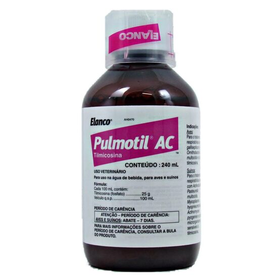 PULMOTIL AC 240 ml - Pentru tratamentul si profilaxia bolilor ...