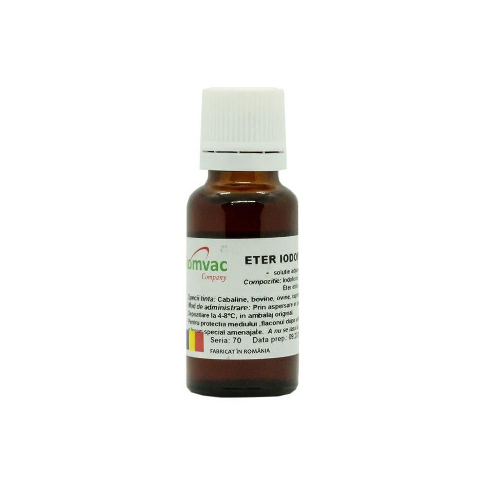 ETER IODOFORMAT 20 ml - utilizat ca adjuvant in tratamentul plagilor ...
