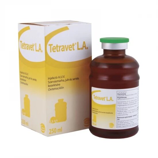 TETRAVET L.A. 250 ml - Solutie injectabila pentru bovine, ovine ...