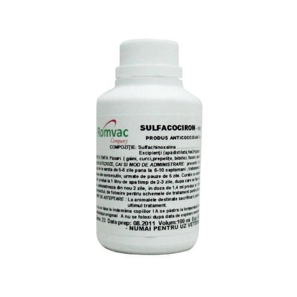SULFACOCCIROM 100 ml - se administrează in prevenirea (in efectivele in ...