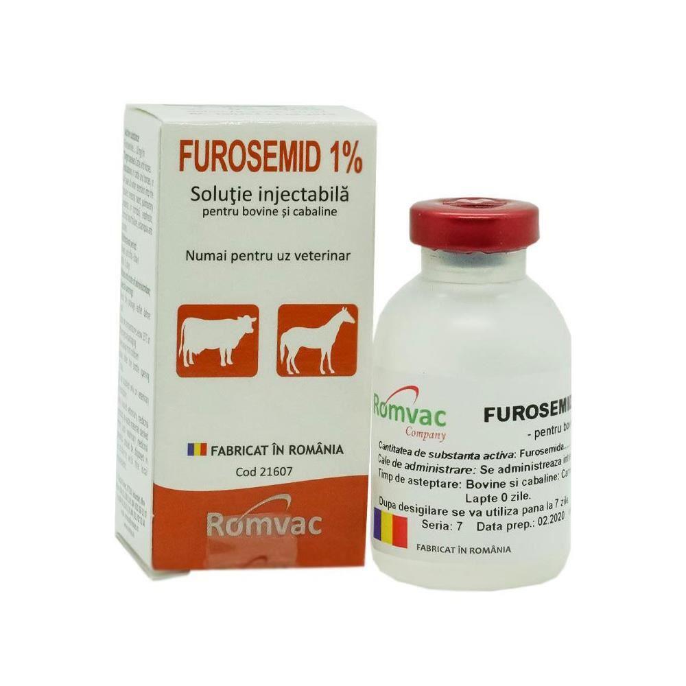 FUROSEMID 20 ml - recomandat la bovine și cabaline în toate cazurile de ...