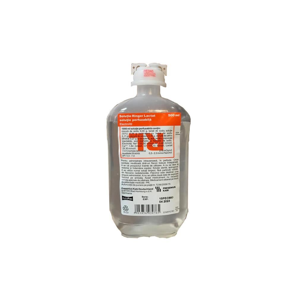 SOL RINGER LACTAT - solutie perfuzabila de lichide si elecroliti ...