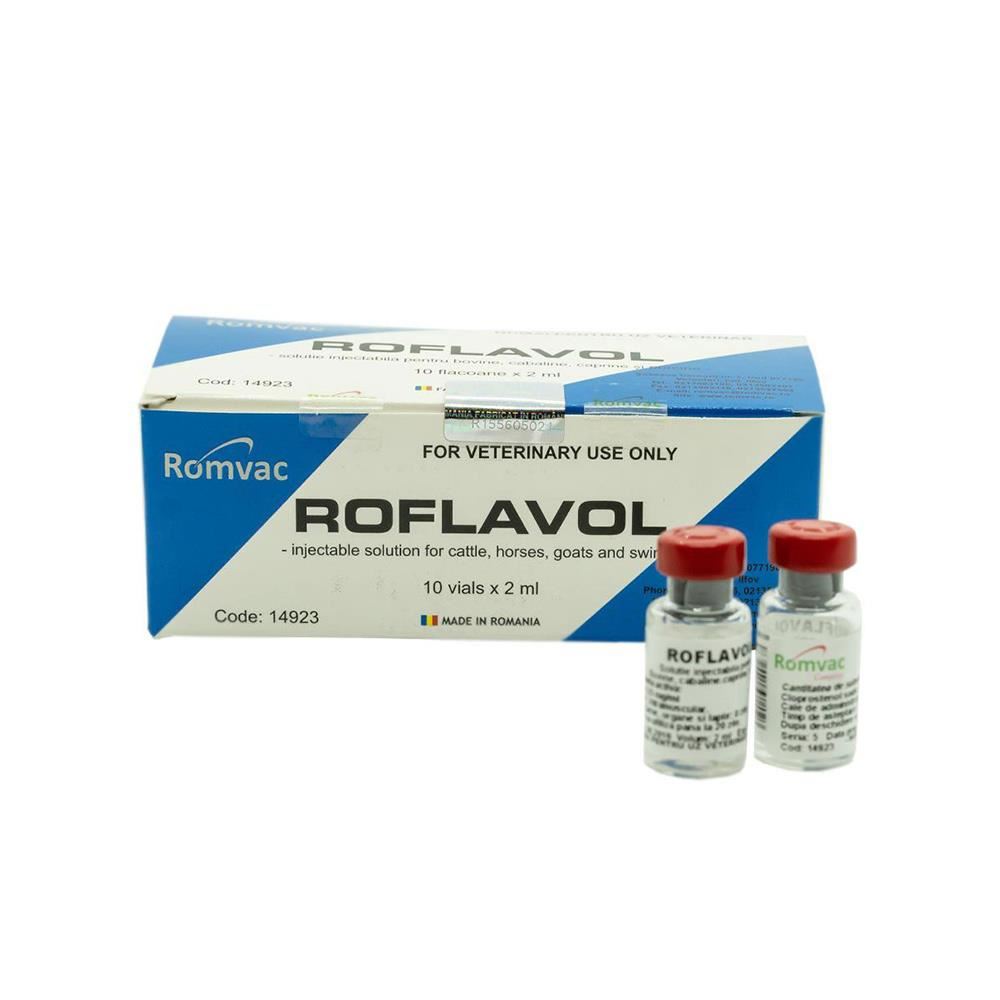 ROFLAVOL 2 ml - recomandat in subestrus sau calduri linistite, corp ...