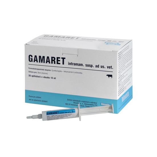 GAMARET 10 ml - Suspensie intramamara pentru tratamentul mastitelor ...